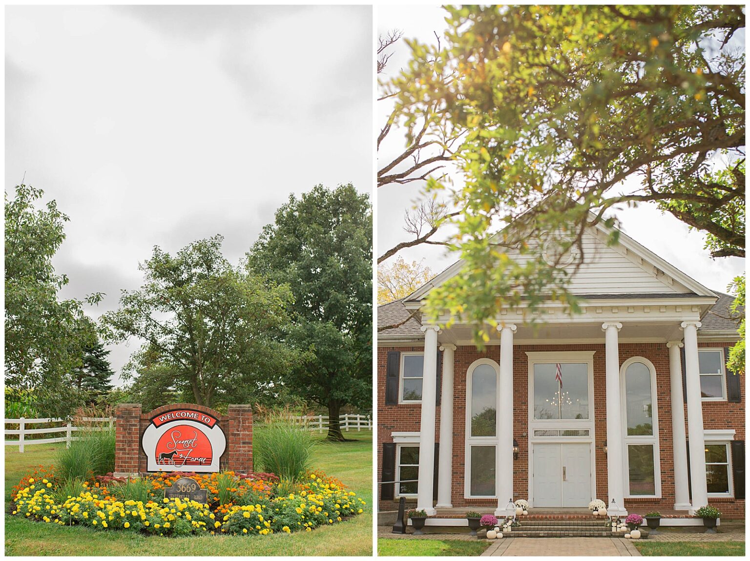 The Estates at Sunset Farm Fall Wedding | Mr. & Mrs. Tracy » Monica ...